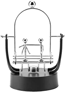Perpetual Bliss Steel Balance Robot with Memo Clip Toy Kinetic Art ...