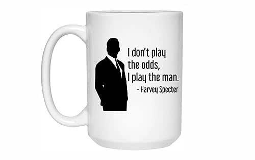 Amazon.com: Harvey Specter Mug Suits TV Show Coffee Cup for Suits Fan ...
