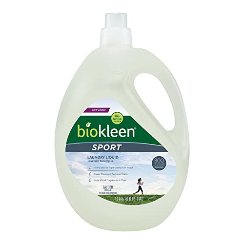 Biokleen Natural Sport Concentrated Laundry Detergent 300 Loads ...