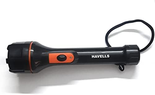 Havells Beam 30 LHEXAUPGBNNK003 3W Li-ion Rechargeable LED Torch (Pack ...