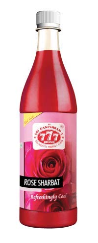 Amazon.com: 777 Rose Sharbat - Natural Refreshing Drink - 750ml ...