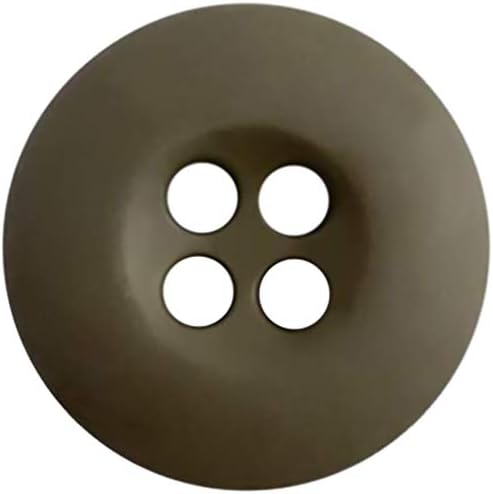 Amazon.com: Army Military Buttons 4-Holes Polished Matte Finish Buttons ...