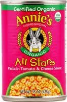 Amazon.com : Annie's Homegrown Organic All Stars Pasta - 15 oz ...