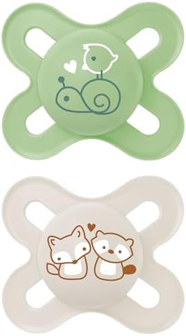 Amazon.com : MAM Original Baby Pacifier, Nipple Shape Helps Promote ...