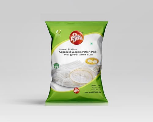 Double Horse Traditional Appam /Idiyappam /Pathiri Rice Flour 5kg ...