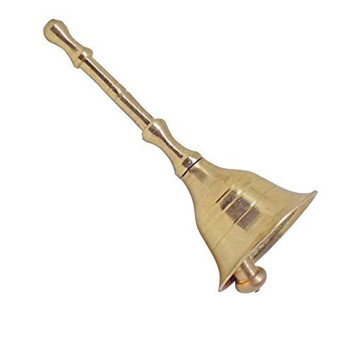 AR Creatives Aarti Brass Bell Pooja Ghanti Musical Instruments : Amazon ...