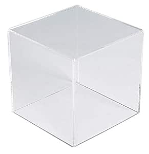 Buy Impressio Acrylic 5 Sided Display Box Case (4Hx4Wx4D - 1/8 Thick ...
