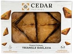 Amazon.com : Cedar Pastries 8pc Grab N' Go Traditional Triangle ...