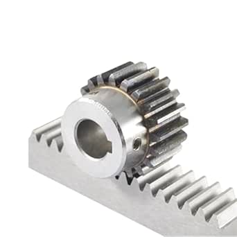 Bevel Gear Pinion Hardware Mechanical 2pcs 1Mod 12x12x500mm High ...