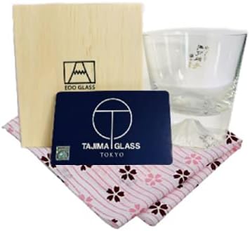 Amazon.com | Fuji Glass Fujisan Glass Rock Glass TG15-015-R: Old ...