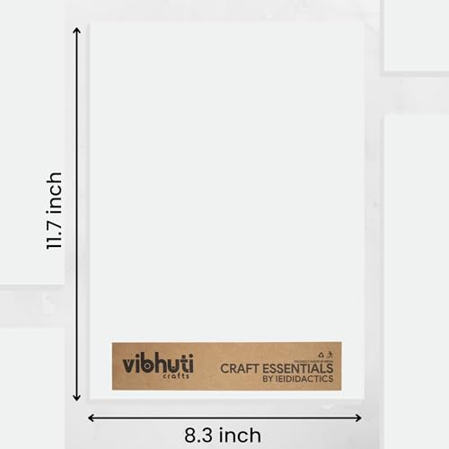 IEIDidactics Vibhuti Crafts Sunboard A4 Size Pack of 10 - Lightweight ...