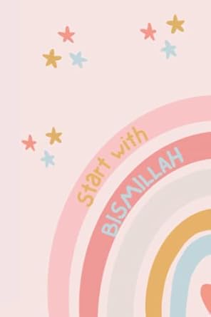 Amazon.com: Start With Bismillah Kids Journal | Back to School Girls ...
