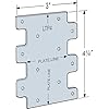 Amazon.com: Simpson Strong-Tie LTP4 LTP 3 in. x 4-1/4 in. Galvanized ...