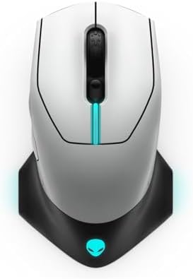 Amazon.in: Buy Alienware Wired/Wireless Gaming Mouse 610M-Light, Lunar ...