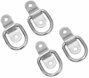 Amazon.com: Pro Grip 822640 4 Pack Surface Mount Tie Down Ring : Industrial & Scientific