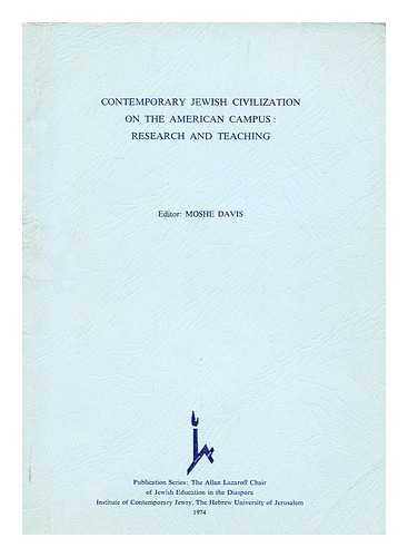 Contemporary Jewish Civilization on the American Campus: Research and ...