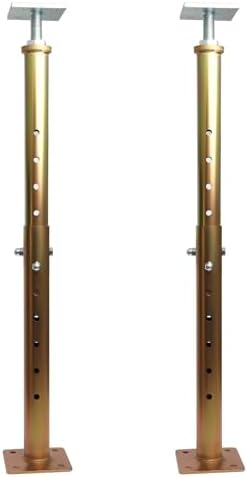 OPERMAXER 2 PCS Basement Floor Jack 19"- 36"(1'7"-3’), Adjustable Floor ...