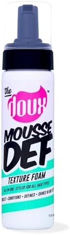 Amazon.com : The Doux Curl Cream & Setting Mousse for Curly Hair ...