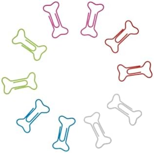 Amazon.com: NAXORTCK 100Pcs Dog Bone Paper Clips, Funny Paper Clips ...