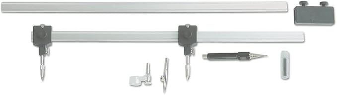 Aristo AR59000 Compas à verge pour cercles jusqu'à 1280 mm (Import ...