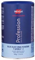 Indola Profession Rapid Blonde Blue Dust Free Powder Bleach 500G ...