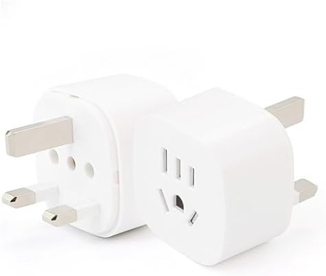 Amazon.com: 4 Pack UK Travel Adapter for Type G Plug - Works with ...