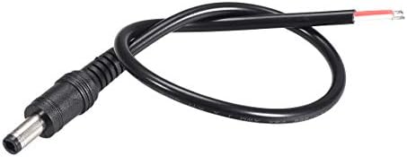 SHANFEILU DC Power Pigtails Cable DC 5.5mm x 2.1mm Male Plug to Bare ...