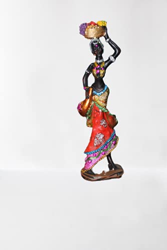 Amazon Tribe Girl Statue : Amazon.in: Home & Kitchen