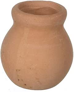 Amazon.com: Handley House Dollhouse Miniature Clay Pot, Round #IM65022 ...