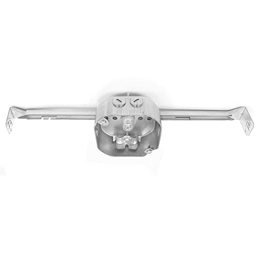 4'' Ceiling Fan Mounting Bracket, Ceiling Electrical Box w/Adjustable ...