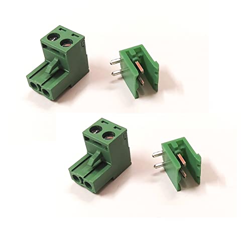 ERH India (Pack of 2) 5085 Plug in Type Screw Terminal Connector - 2 ...