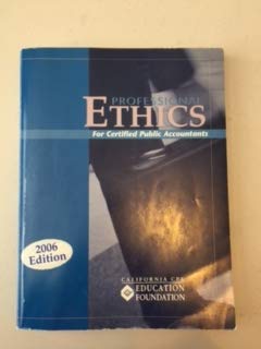 Professional Ethics for Certified Public Accountants: California CPA ...