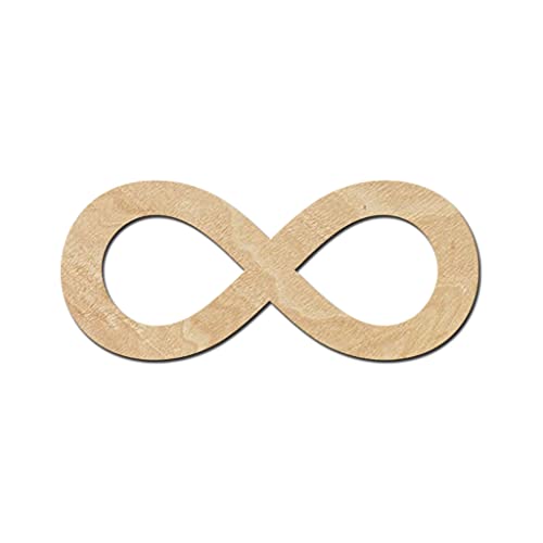 Amazon.com: Infinity Sign Wood Cutouts for crafts, Laser Cut Wood ...