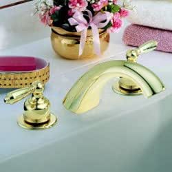 Delta Faucet T2730-PBLHP/H65-PB/DR2707 Innovations Deck Mount Whirlpool ...