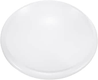 IWOWHERO Ceiling Light Fixture Cover Plate Minimalist Round Plastic ...