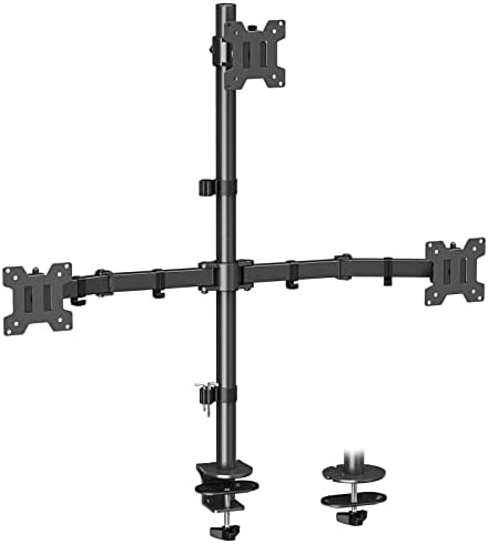 Amazon.com: VIVO Triple LCD LED Computer Monitor Desk Stand, Free ...