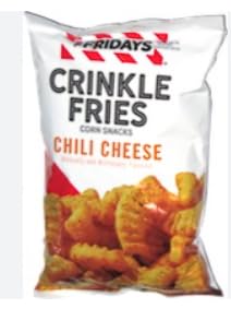 Amazon.com: Corn Snacks TGI Fridays Chili Cheese Crinkle Fries NET WT 4 ...