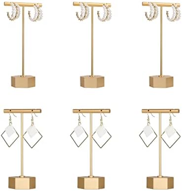 Amazon.com: GISELA D 4pcs Gold Earring Display Stands For Selling ...