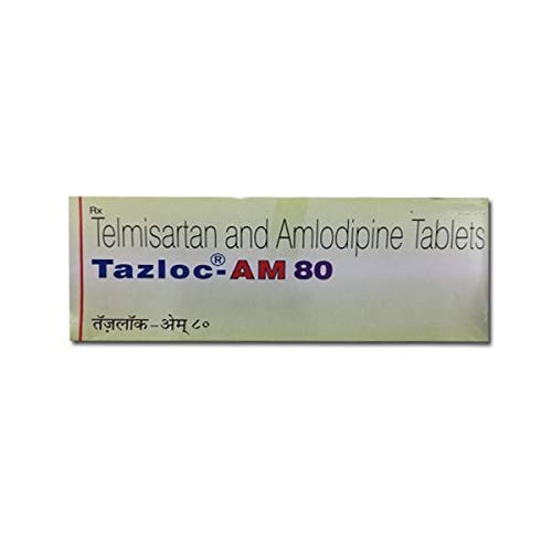 Tazloc AM 80mg/5mg - Strip of 10 Tablets : Amazon.in: Health & Personal ...