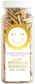 Amazon.com: Sweetapolita Gold Metallic Rods Sprinkles - Luxury and ...