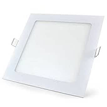 Orange 15-Watt LED Square Panel Light(Warm White) : Amazon.in: Garden ...