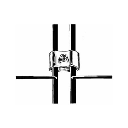 Amazon.com: Gridwall Joining Clips Connectors for Grid Panels - Chrome ...