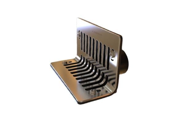 V Drains 2 inch Outlet Roof/Balcony/Terrace/Bathroom/Side Wall Corner ...