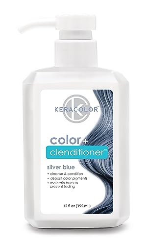 Snapklik.com : Keracolor Clenditioner SILVER BLUE Hair Dye - Semi ...