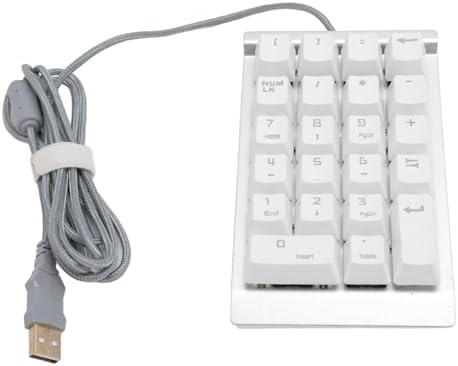 Amazon.com: Vikye Number Pad, 22 Keys Mechanical Numpad Wired USB ...