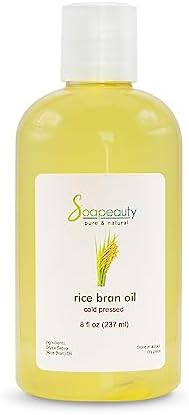 Amazon.com : Botanical Beauty RICE BRAN OIL 100% Pure Natural Refined ...