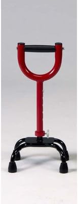 Amazon.com: TFI 2650/1 Pediatric Quad Cane Color: Red : Health & Household