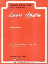 Amazon.fr - Linear Algebra Schaum - LIPSCHUTZ - Livres
