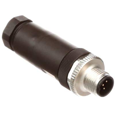 TURCK BSWS 8151-0 Connector M12 Male Staight 5 Pin 4-8mm Black U6610 ...