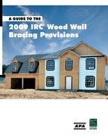 A Guide to the 2009 IRC® Wood Bracing Provisions: International Code ...